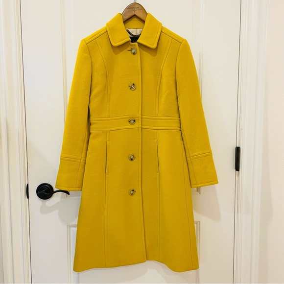 J. Crew | Jackets & Coats | New J Crew Classic Lady Day Coat In Italian ...